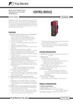 Datasheet temperature controller PUM-A-B - FUJI ELECTRIC France - PDF Catalogs | Technical ...