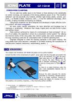 Grinding freezing chuck - GF-150-M - AMCC - for milling