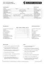 DGV - Rotary Solenoids - ISLIKER MAGNETE AG - PDF Catalogs | Technical Documentation | Brochure
