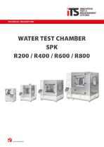 Water jet test chamber - R200 - iTS GmbH - water spray / for quality ...