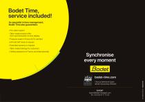 Railway solutions - BODET TIME SPORT - PDF Catalogs | Technical Documentation | Brochure