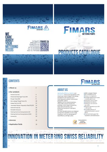 General Products Catalogue - FIMARS - PDF Catalogs | Technical ...