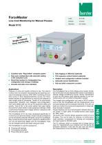 Data-sheet - ForceMaster Low-Cost Monitoring for Manual Presses Model ...