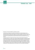 OPERATION MANUAL TRANS CAL Model 7281 - burster präzisionsmesstechnik ...