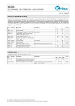 iC-DL 3-Channel Differential Line Driver - iC-Haus - PDF Catalogs ...