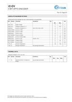 iC-OV 5-Bit Optical Encoder - iC-Haus - PDF Catalogs | Technical ...