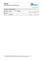 iC212 HIGHSPEED PHOTORECEIVER - iC-Haus - PDF Catalogs | Technical ...