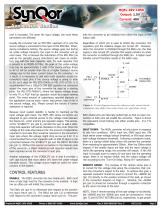 MQFL-28V-1R5S - SYNQOR - PDF Catalogs | Technical Documentation | Brochure