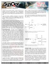 MQFL-28V-1R5S - SYNQOR - PDF Catalogs | Technical Documentation | Brochure