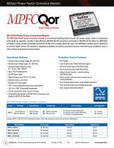 SynQor - SYNQOR - PDF Catalogs | Technical Documentation | Brochure