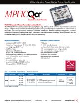 SynQor - SYNQOR - PDF Catalogs | Technical Documentation | Brochure