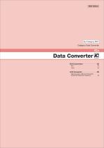 Data Converter - ROHM Semiconductor - PDF Catalogs | Technical ...