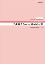 Full SiC Power Modules - ROHM Semiconductor - PDF Catalogs | Technical Documentation | Brochure