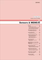 Sensors & MEMS - ROHM Semiconductor - PDF Catalogs | Technical Documentation | Brochure