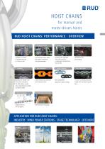 Hoist chains - Industrial Chains - RUD - PDF Catalogs | Technical ...