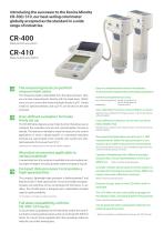 CHROMA METER CR-400/410 - Konica Minolta Sensing - PDF Catalogs ...