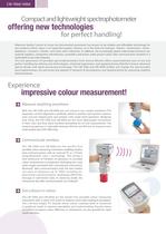 Spectrophotometers / Portable CM-700d/600d - Konica Minolta Sensing ...