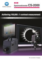 spectroradiometer - Konica Minolta Sensing - PDF Catalogs | Technical ...