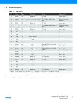 AT42QT1040 4-channel QTouch® Sensor IC - Atmel - PDF Catalogs | Technical Documentation | Brochure