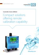 Multi-channel gas detection control unit - GMA22-M - GfG - Gesellschaft ...