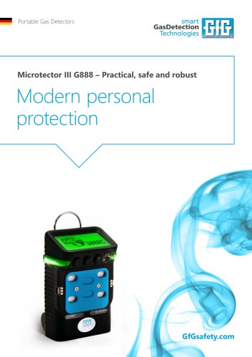 All GfG - Gesellschaft für Gerätebau mbH catalogs and technical brochures