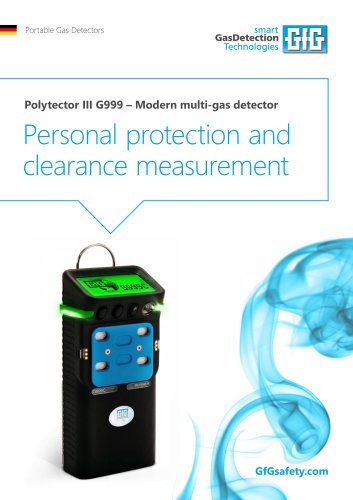 All GfG - Gesellschaft für Gerätebau mbH catalogs and technical brochures