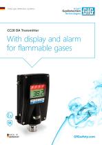 Fuel gas transmitter - CC28 D - GfG - Gesellschaft für Gerätebau mbH ...