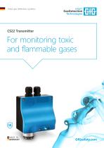 Methane gas transmitter - CS22 - GfG - Gesellschaft für Gerätebau mbH ...