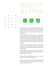 Excellence In High Accuracy Low Pressure Sensing - Alpha Instruments Company - PDF Catalogs ...