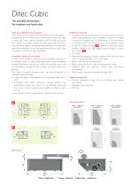Ditec Cubic - Ditec - PDF Catalogs | Technical Documentation | Brochure
