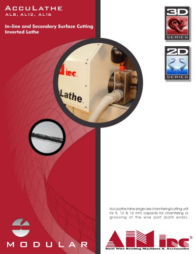 AccuLathe AL8, AL12, AL16 - aim inc - PDF Catalogs | Technical ...
