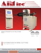 Decoiler-straightener-feeder - AFM-1Dx - aim inc