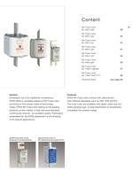 NH Fuse-Links - EFEN - PDF Catalogs | Technical Documentation | Brochure