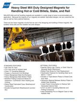 Billet and Rail Handling Magnets - WALKER MAGNETICS - PDF Catalogs ...