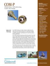COM-P Molded Race Loader Slot Spherical Bearings - Cablecraft Motion ...