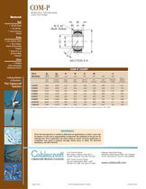 COM-P Molded Race Loader Slot Spherical Bearings - Cablecraft Motion ...