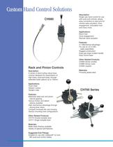 Custom Hand Controls - Cablecraft Motion Control - PDF Catalogs | Technical Documentation | Brochure