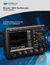 WaveJet 300A Oscilloscopes - Teledyne LeCroy Europe - PDF Catalogs ...