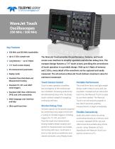 WaveJet Touch Oscilloscopes 350 MHz / 500 MHz - Teledyne LeCroy Europe ...