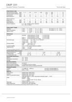 data sheet DMP 331 - BD|SENSORS GmbH - PDF Catalogs | Technical Documentation | Brochure