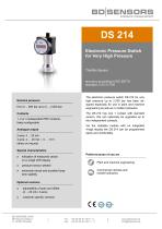 data sheet DS 214 - BD|SENSORS GmbH - PDF Catalogs | Technical ...
