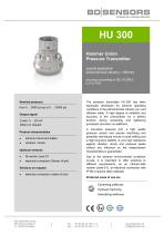data sheet HU 300 - BD|SENSORS GmbH - PDF Catalogs | Technical ...