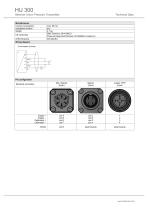 data sheet HU 300 - BD|SENSORS GmbH - PDF Catalogs | Technical ...