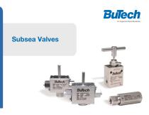 Subsea Valves - Haskel - PDF Catalogs | Technical Documentation | Brochure