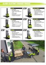 Electric stacker SX12/16 - CLARK Material Handling - PDF Catalogs ...