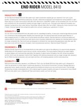 Model 8410 End Rider Sell Sheet - Raymond - PDF Catalogs | Technical ...