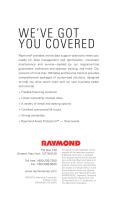 PRODUCT REFERENCE GUIDE - Raymond - PDF Catalogs | Technical ...