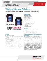 2867102-DRX Series, DIN RailWireless - AMETEK Drexelbrook - PDF ...