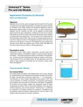 RF Admittance Level Measurement Universal V Pro/Lite Seriess - AMETEK ...