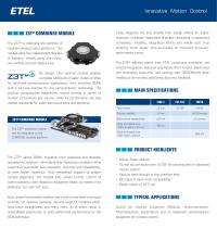 Combined Module Z3TM flyer - ETEL S.A. - PDF Catalogs | Technical ...